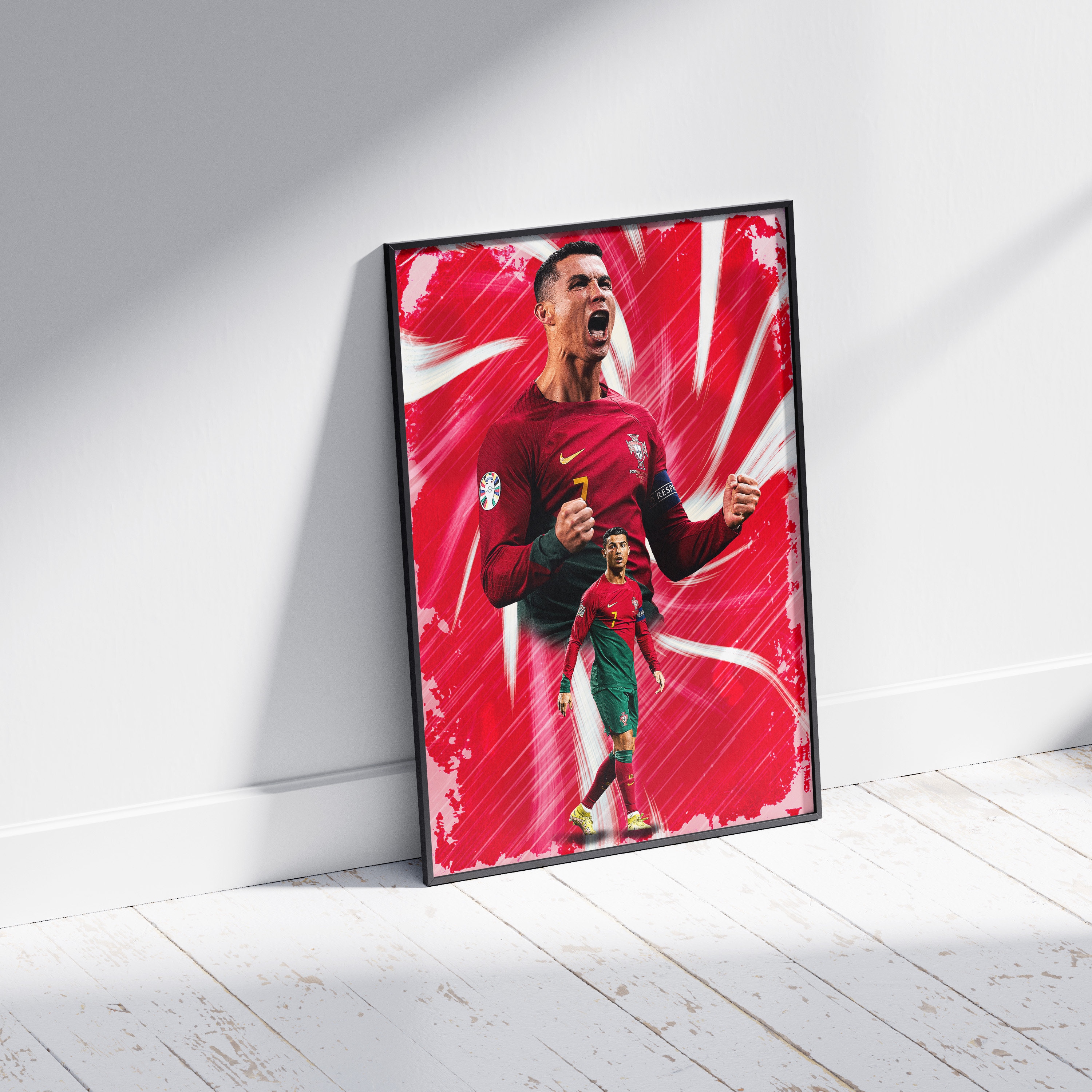 Cristiano Ronaldo Poster, Ronaldo Poster, Football Poster, Football ...