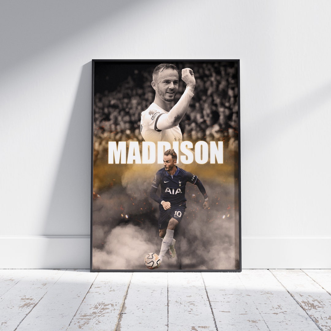 James Maddison Poster: Tottenham Hotspur Football Print - Etsy