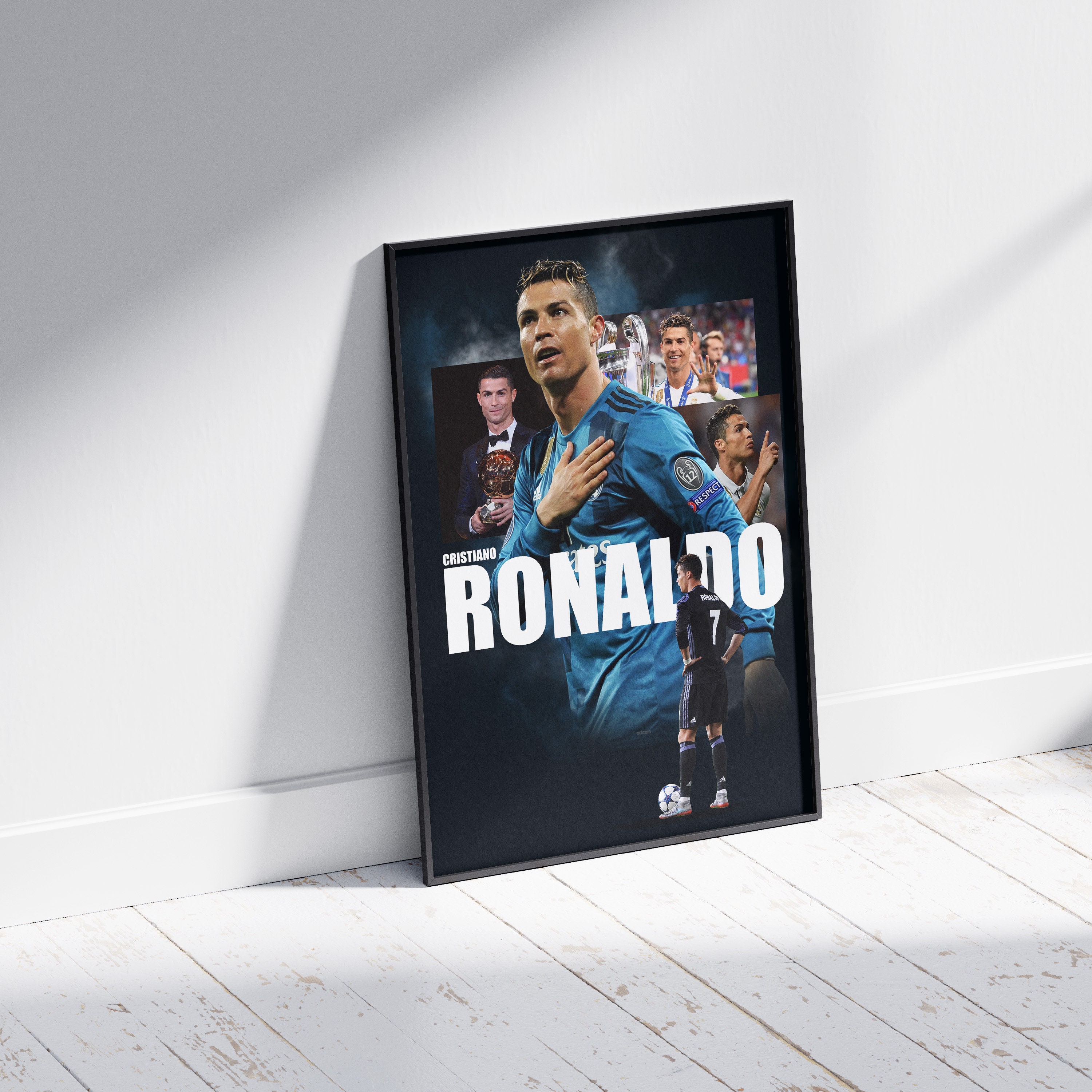 Ronaldo Poster, Cristiano Ronaldo Poster, Football Poster, Football ...