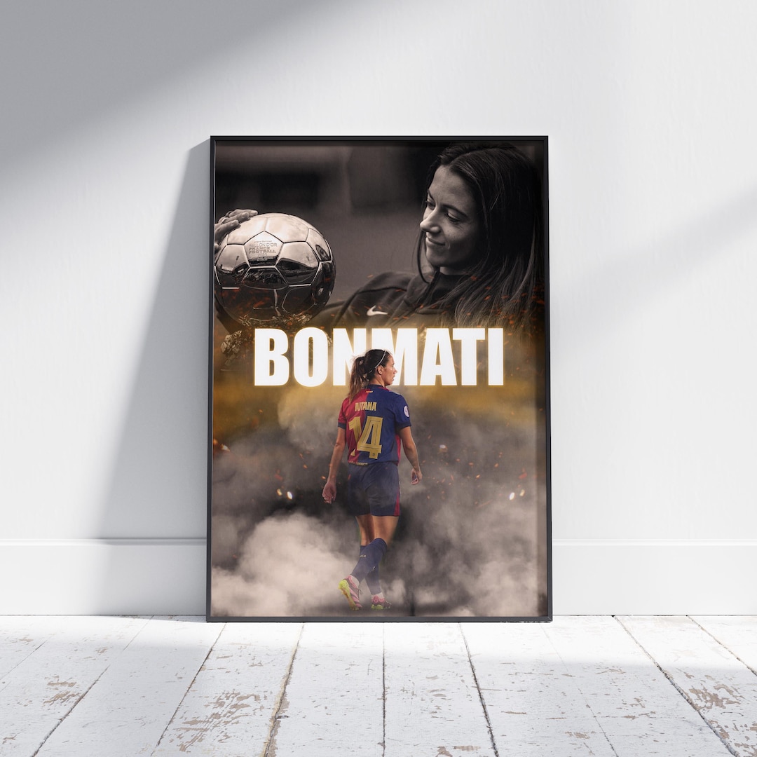 Aitana Bonmati Poster: FC Barcelona Football Art Print - Etsy