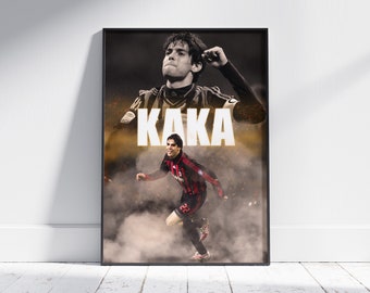 KAKA POSTER / Equipo De Fútbol AC Milan / Soccer Deco / Football Walk ...