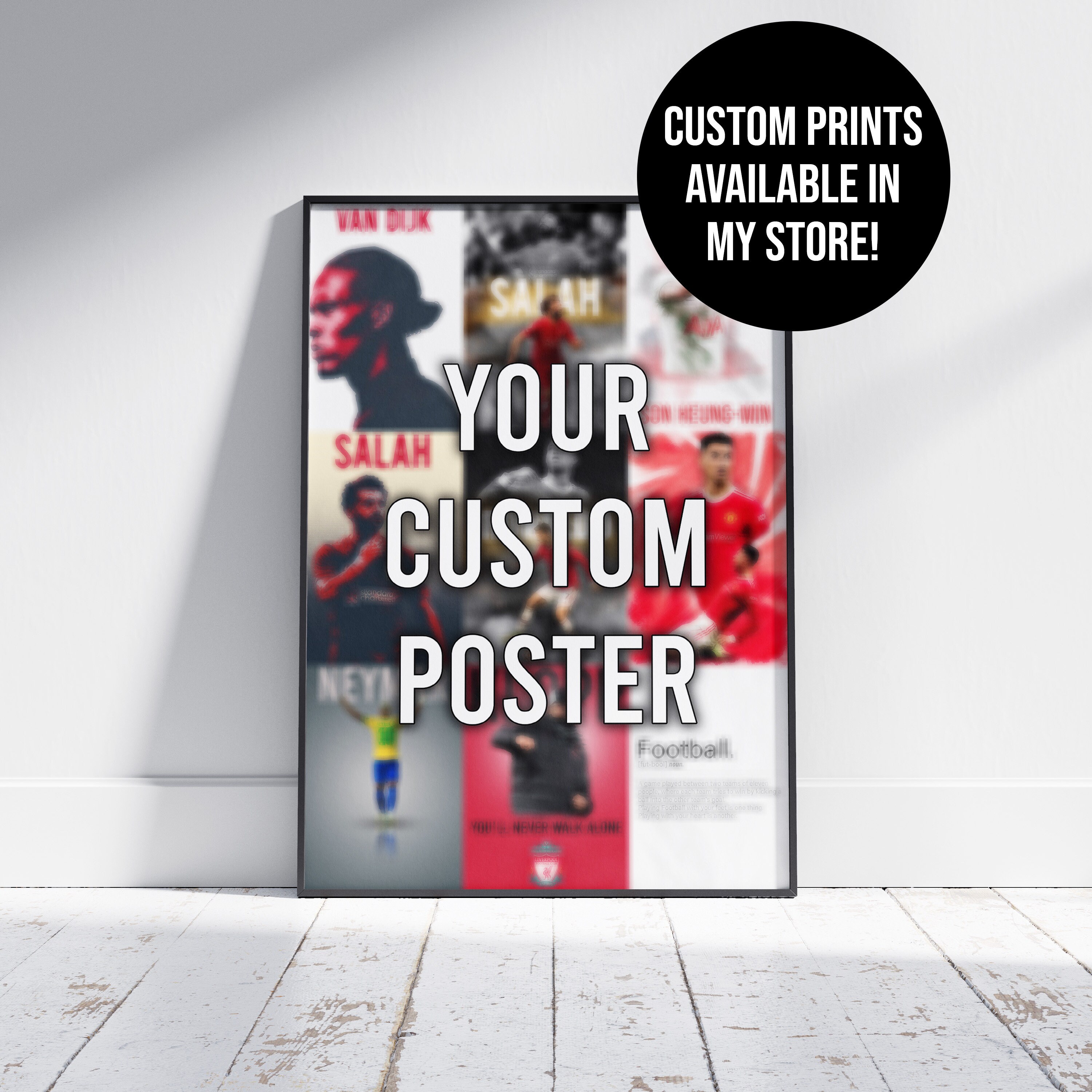 Ronaldinho Poster, Football Poster, Football Print, Football Picture ...