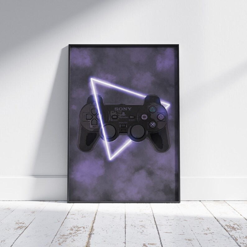 Video Game Poster, Video Game Controller, Video Game Controller Poster ...