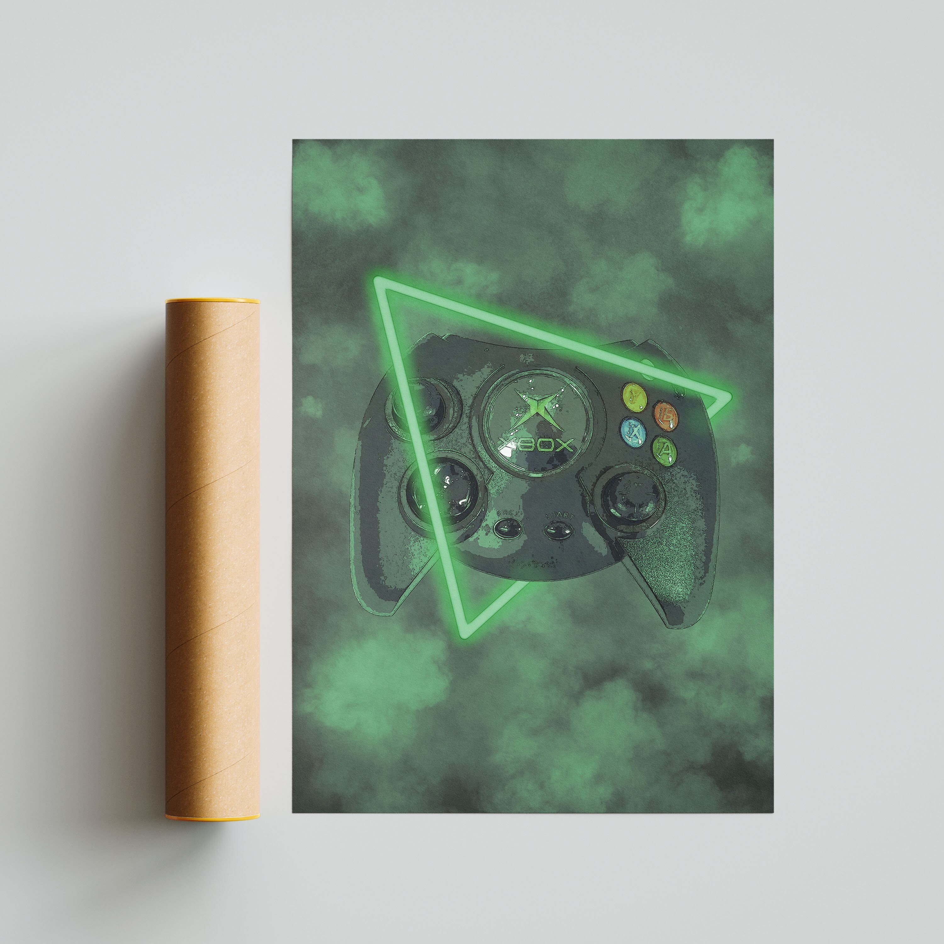 Video Game Poster, Video Game Controller, Video Game Controller Poster ...