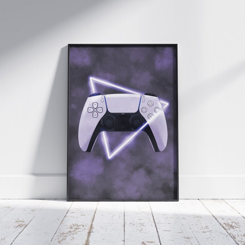 Video Game Poster, Video Game Controller, Video Game Controller Poster ...