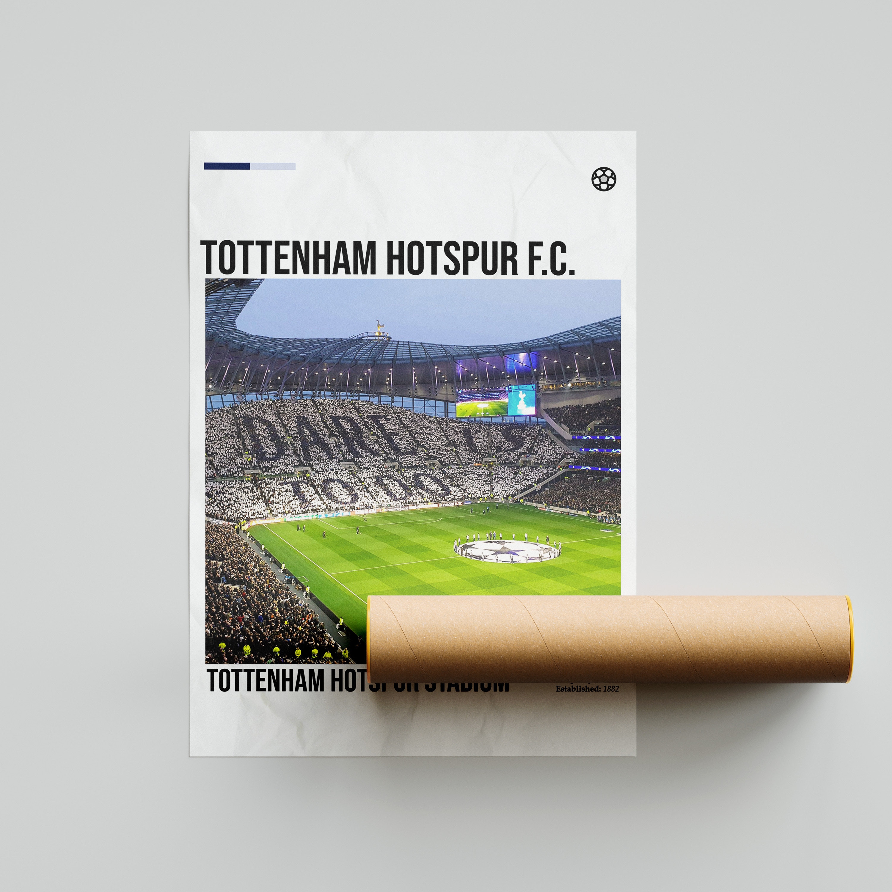 Tottenham Hotspur Stadium Poster: Football Print, Spurs Gift - Etsy