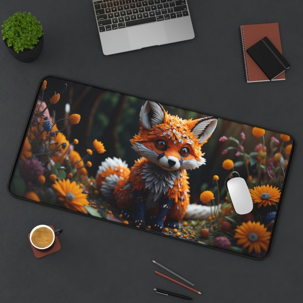 Fox Mouse Pad - Etsy