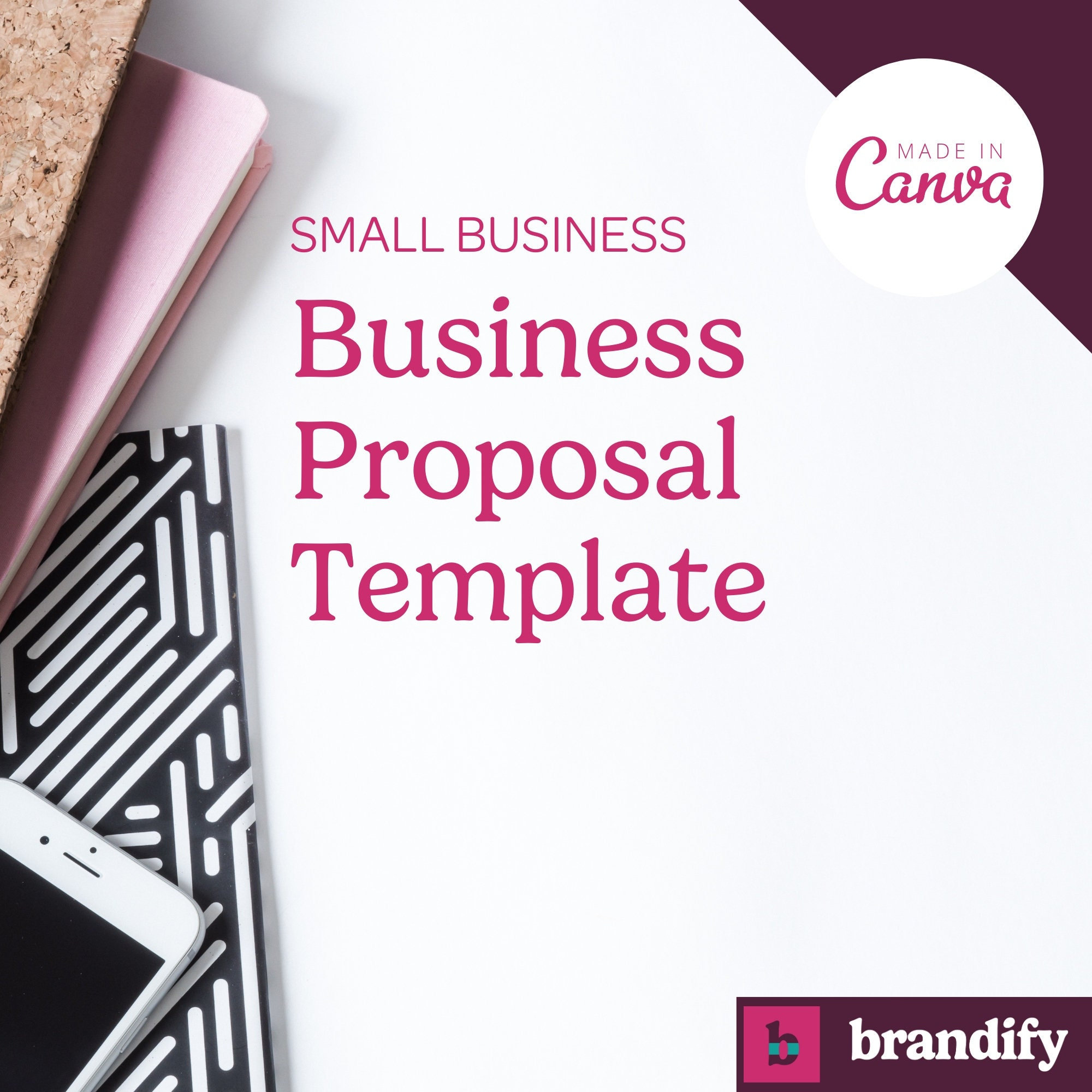 Business Proposal Template, Project Proposal, Simple Proposal, Small ...