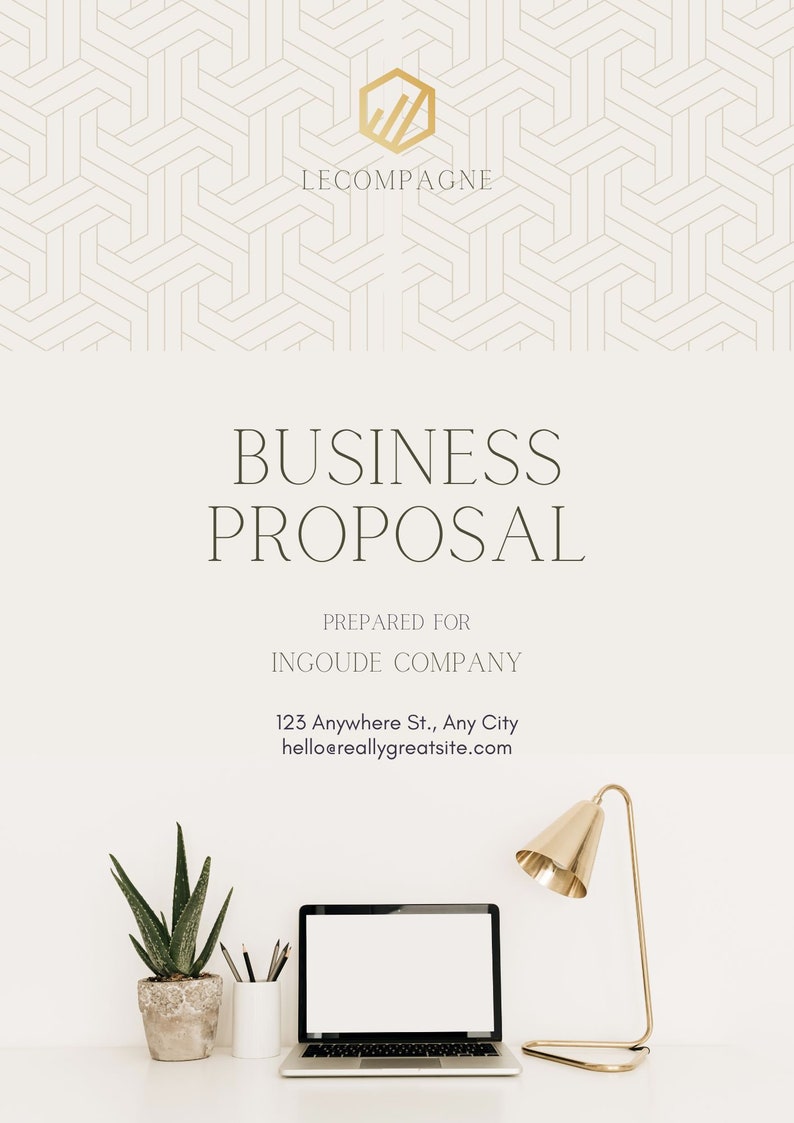 Modern Business Proposal Template, Canva Business Proposal Template ...