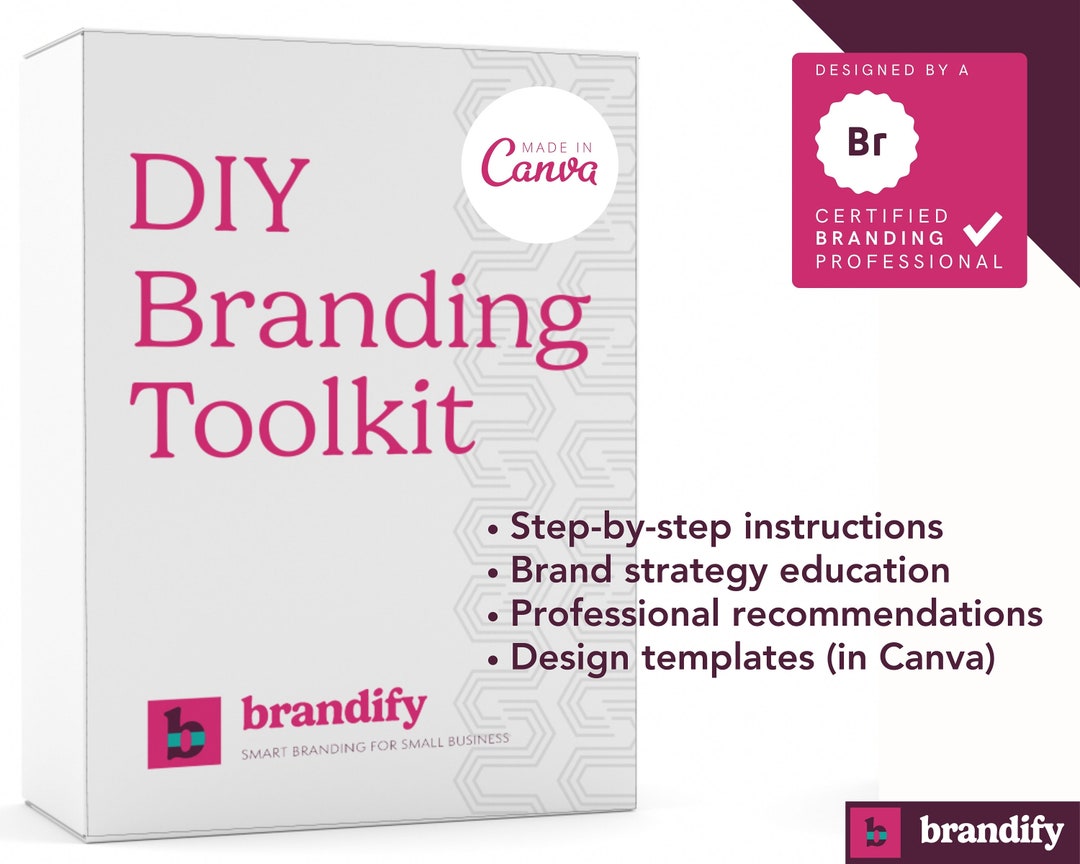 Professional Branding Kit, Branding Templates, Canva Branding Kit ...