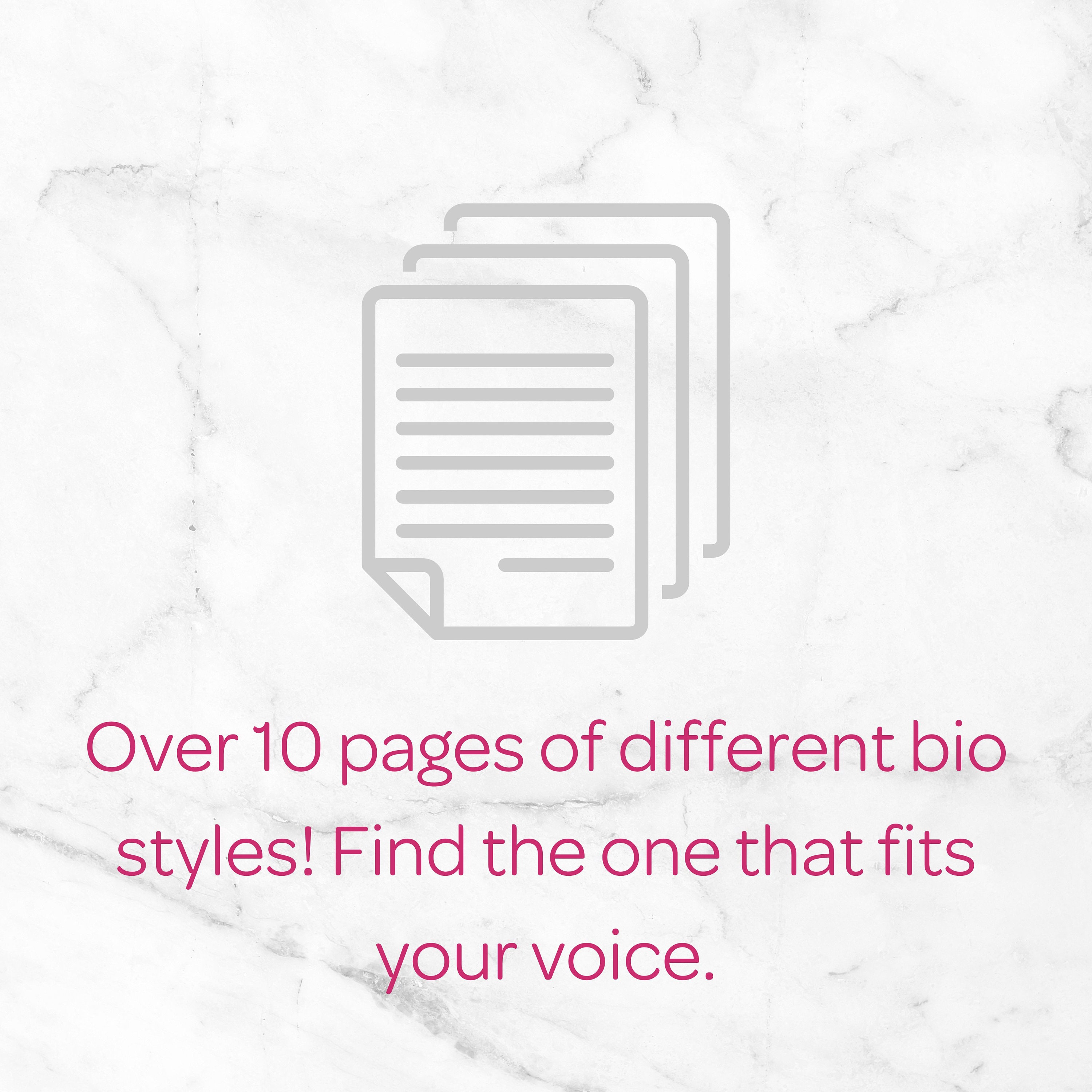 Professionally Written Bio Template, Business Biography, Website Bio ...