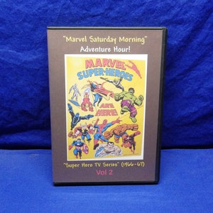 Classic Marvel: Saturday Morning Super Hero Series Vol 2 DVD 1966-67 - Etsy
