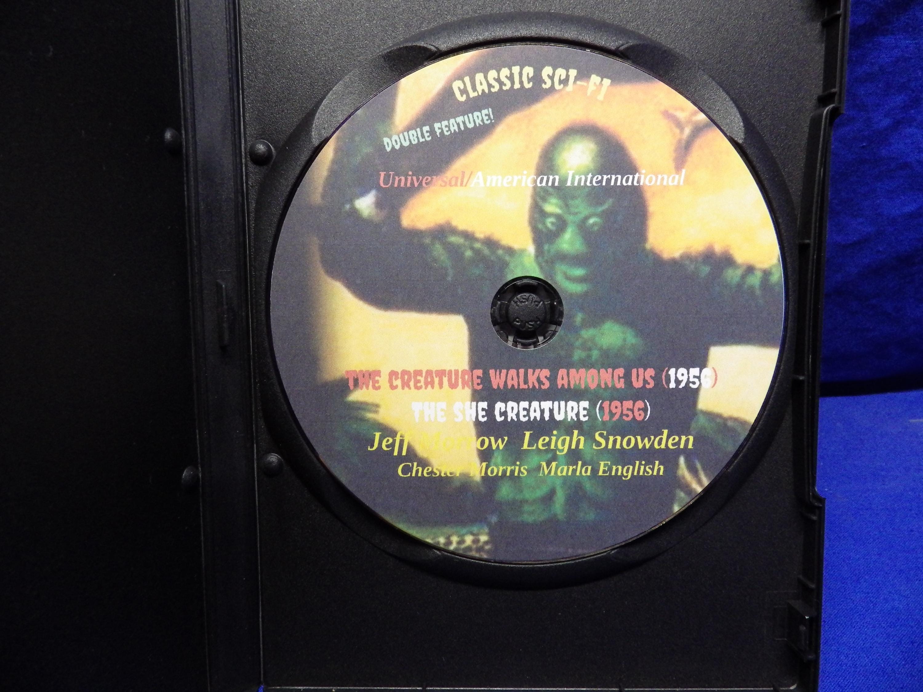 Classic Sci Fi DVD: Double Feature "the Creature Walks Among Us/the She ...