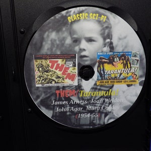 Classic Sci Fi DVD: Double Feature "them/tarantula" (1954-55) - Etsy
