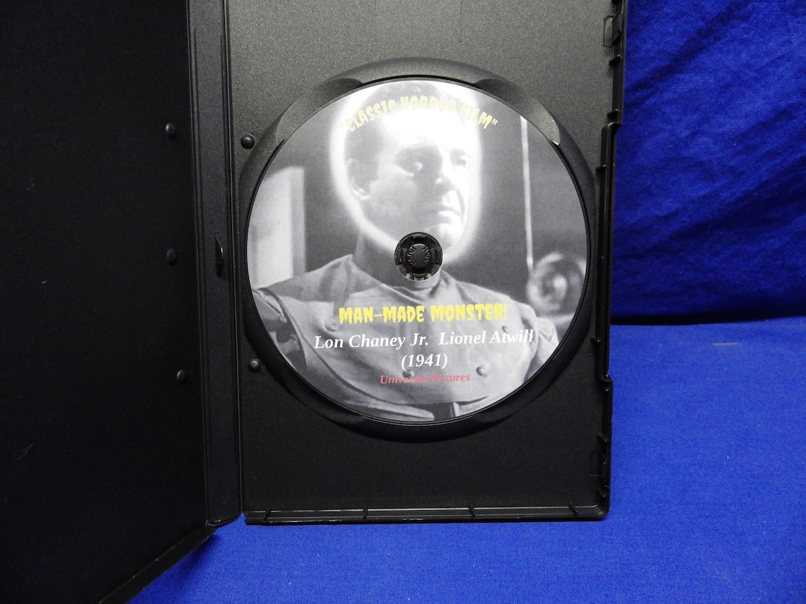 Classic Horror DVD: Universal "man Made Monster" (1941) - Etsy