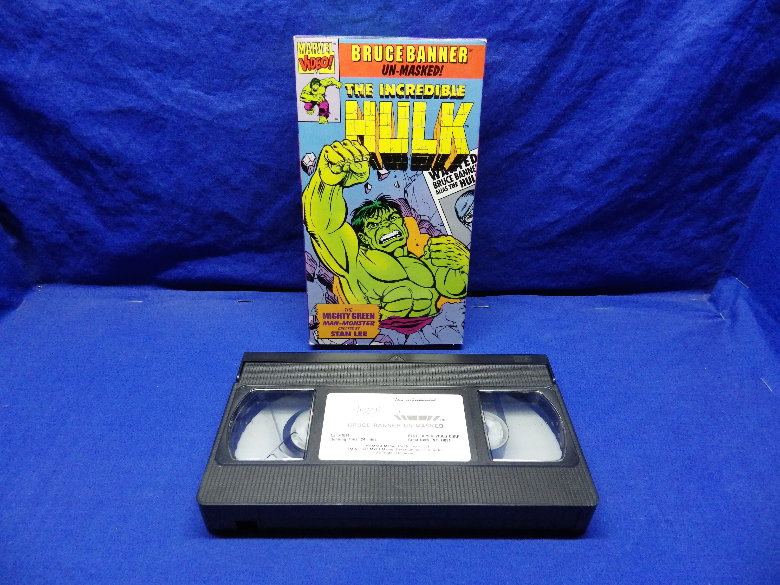 Classic Marvel Super Heroes VHS: "the Incredible Hulk" (1991) - Etsy