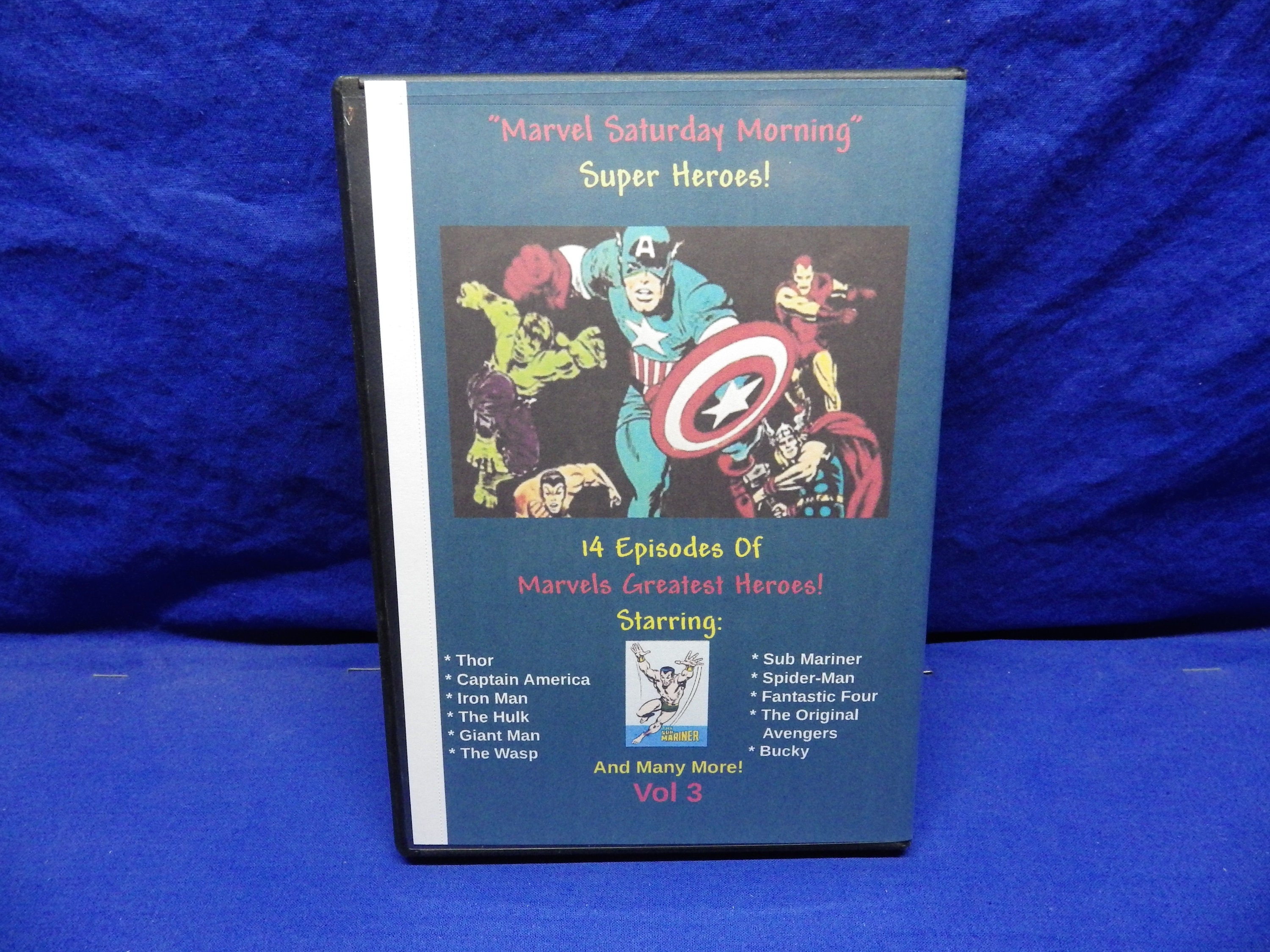 Classic Marvel: Saturday Morning Super Hero Series Vol 3 DVD (1966-67 ...