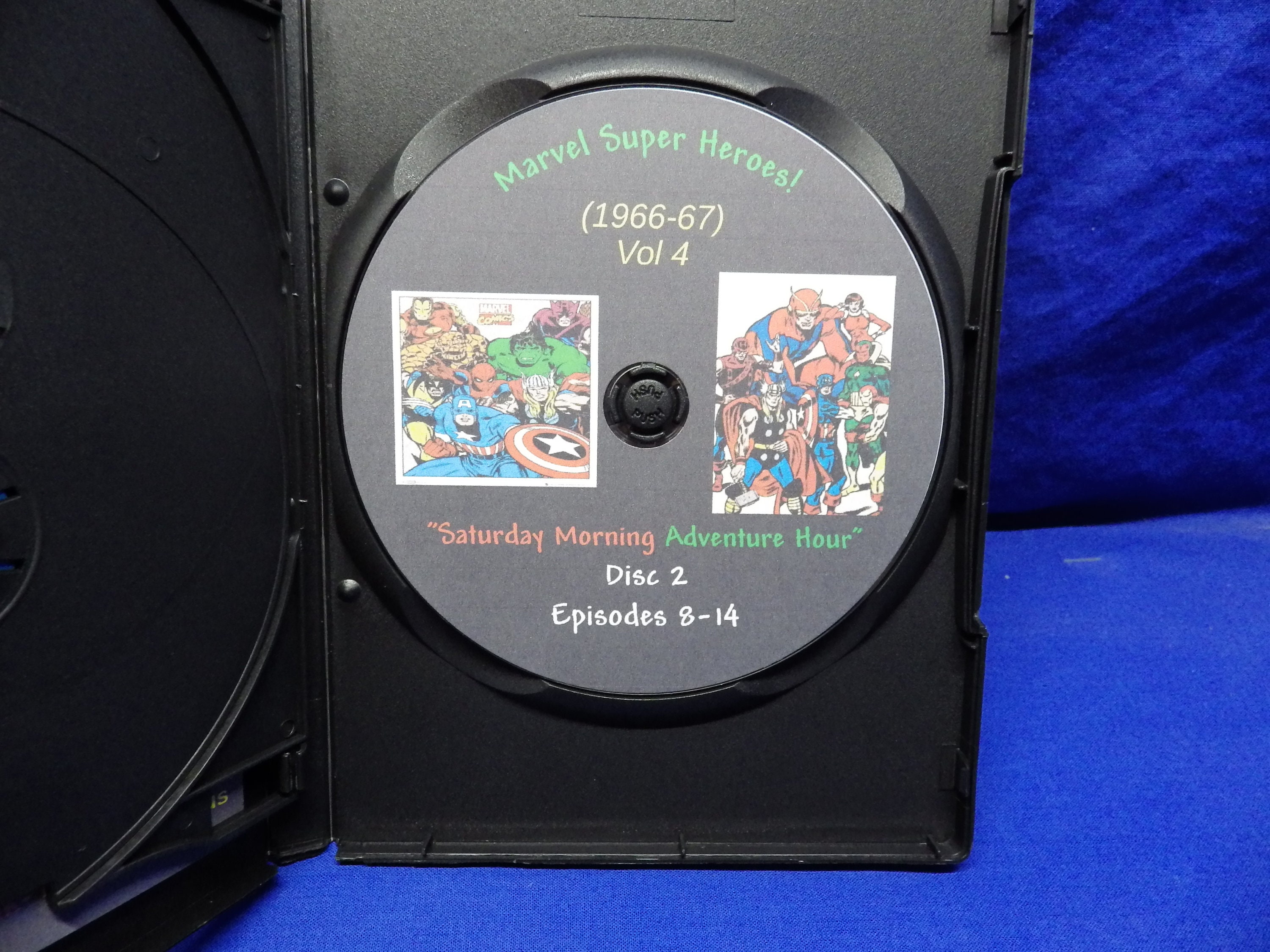 Classic Marvel: Saturday Morning Super Hero Series Vol 4 DVD - Etsy