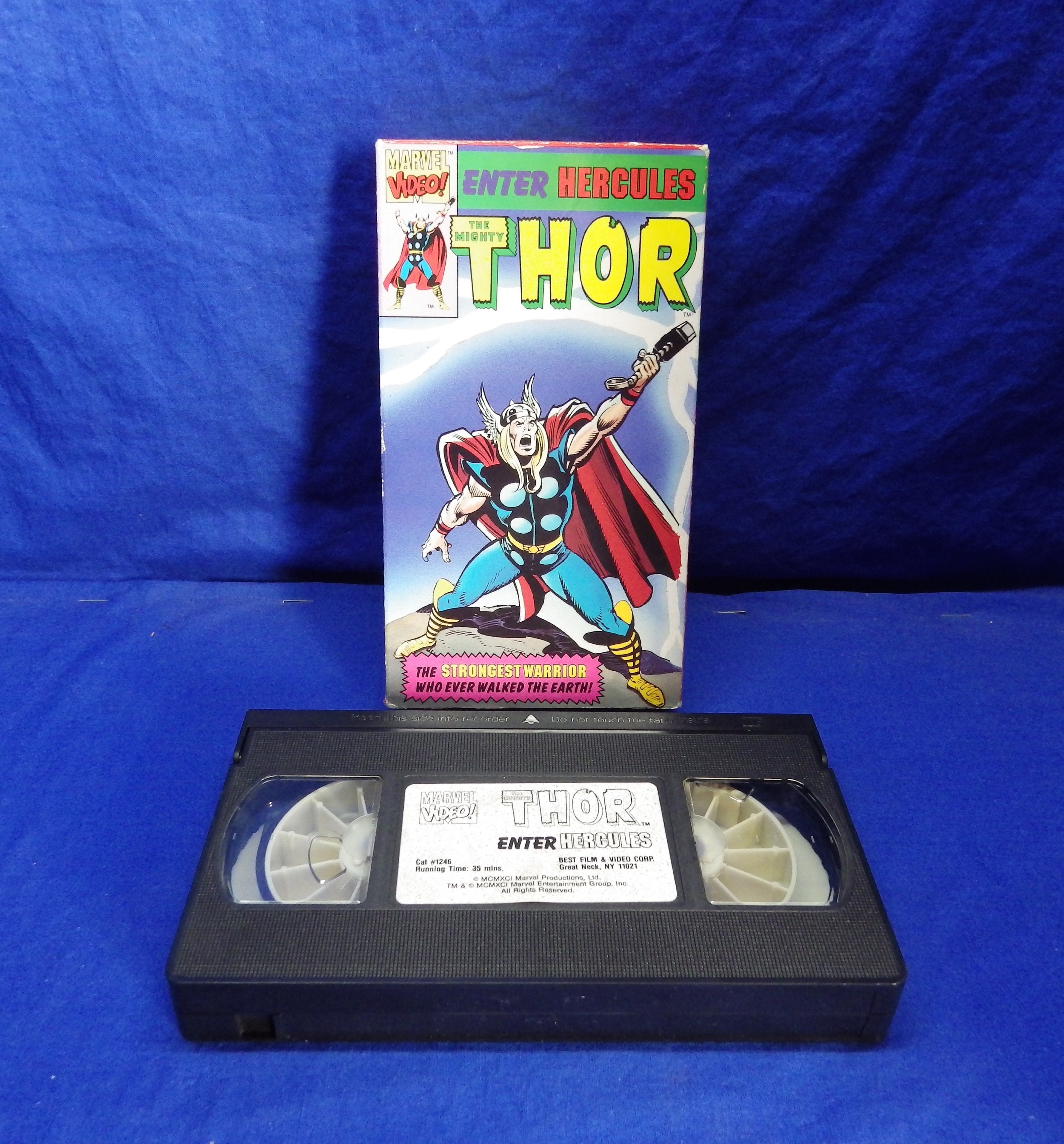 Classic Marvel Super Heroes VHS: "the Mighty Thor" (1991) - Etsy
