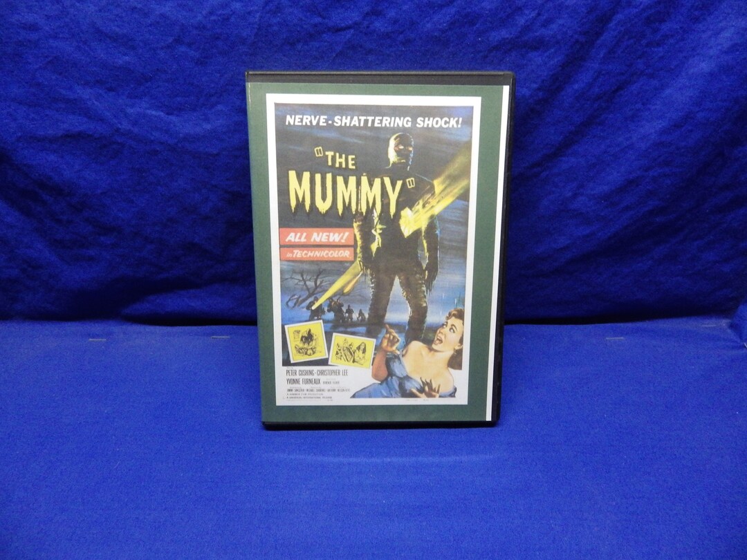 Classic Horror DVD: Hammer Films the Mummy 1959 - Etsy
