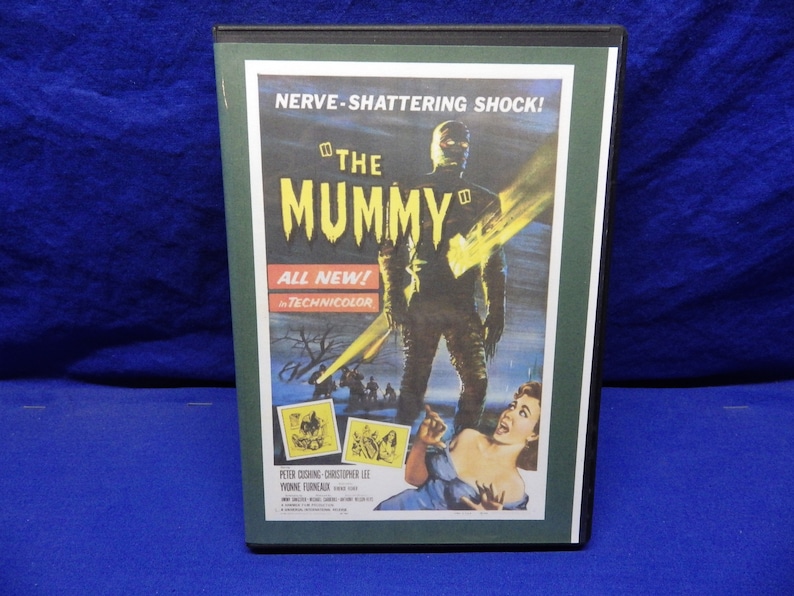 Classic Horror DVD: Hammer Films "the Mummy" (1959) - Etsy