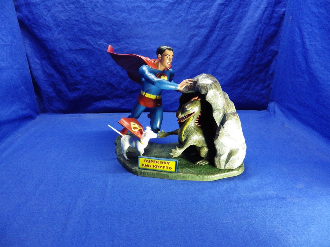 Aurora 1965 Original Superboy and Krypto Fully Built Model Kit - Etsy