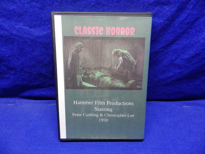Classic Horror DVD: Hammer Films "the Mummy" (1959) - Etsy