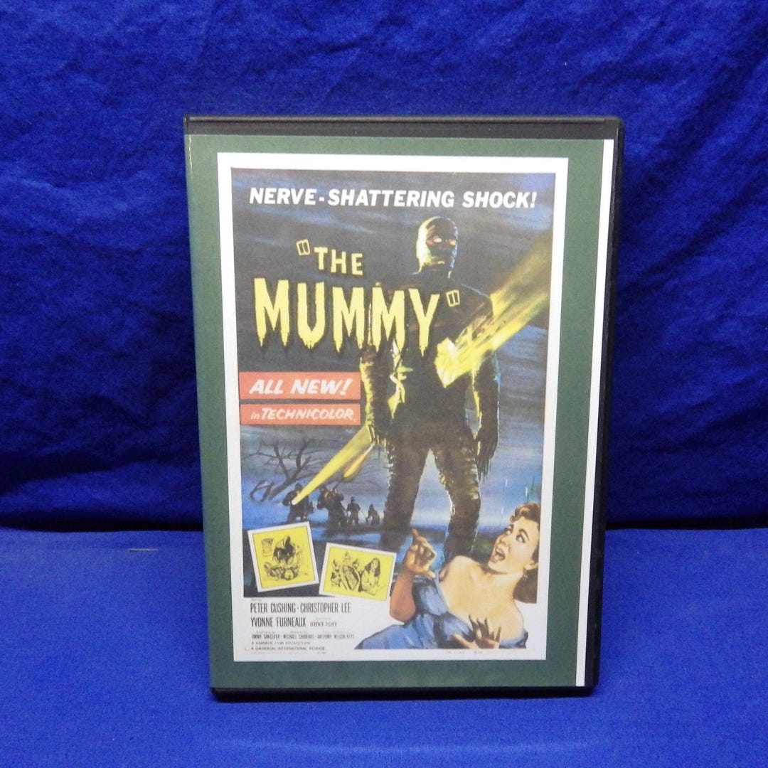 Classic Horror DVD: Hammer Films "the Mummy" (1959) - Etsy