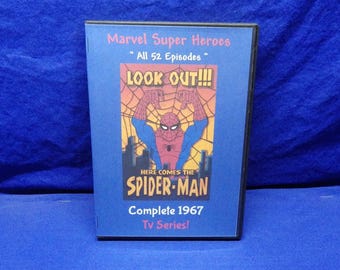 Spider-man 1967 Cartoon Complete Series Show - Etsy
