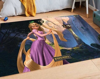Rapunzel Tangled Area Rug - Etsy