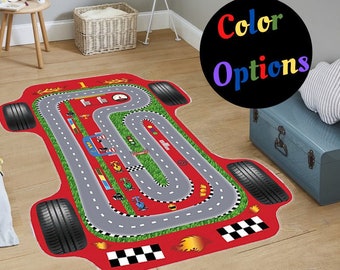 F1 Car Rug - Etsy