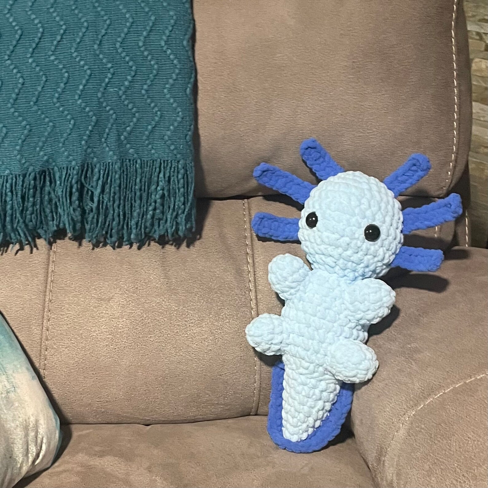 Axolotl Crochet Pattern Easy to Make and Beginner Friendly - Etsy