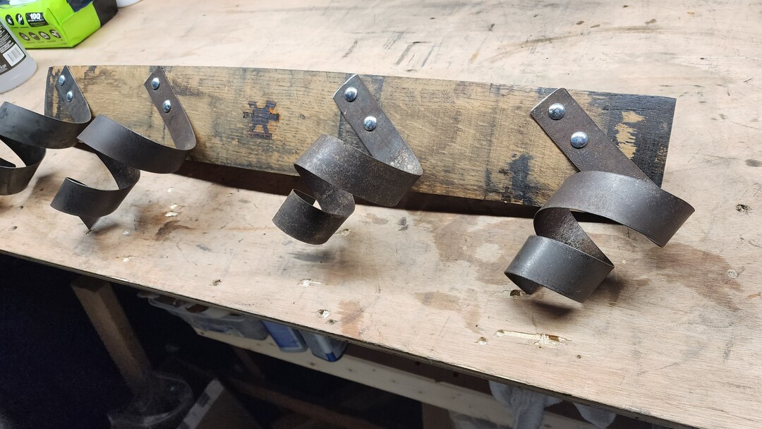 Whisky Barrel Wine Rack - Etsy