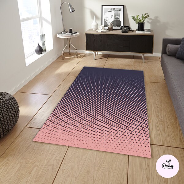 Polka Dot Rug - Etsy