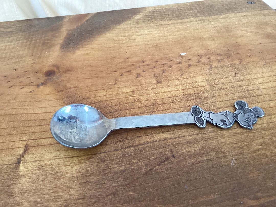 Vintage Walt Disney Mickey Spoon - Etsy