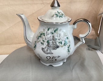 Lefton Stackable Teapot, Rare 1940s Violets Teapot Set, Hand Painted ...