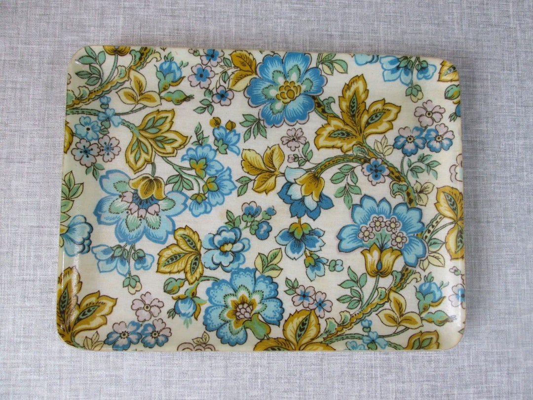 1960s Tray by Arnold Designs 12ins X 9ins Liberty of London Pattern ...