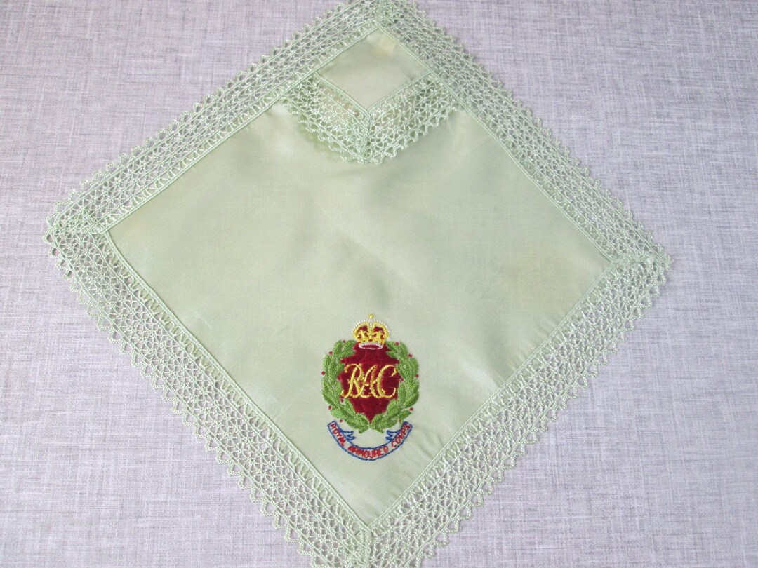WW2 Keepsake Handkerchief Royal Armoured Corps - Etsy