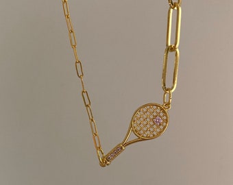 Tennis Racket Necklaces - Etsy