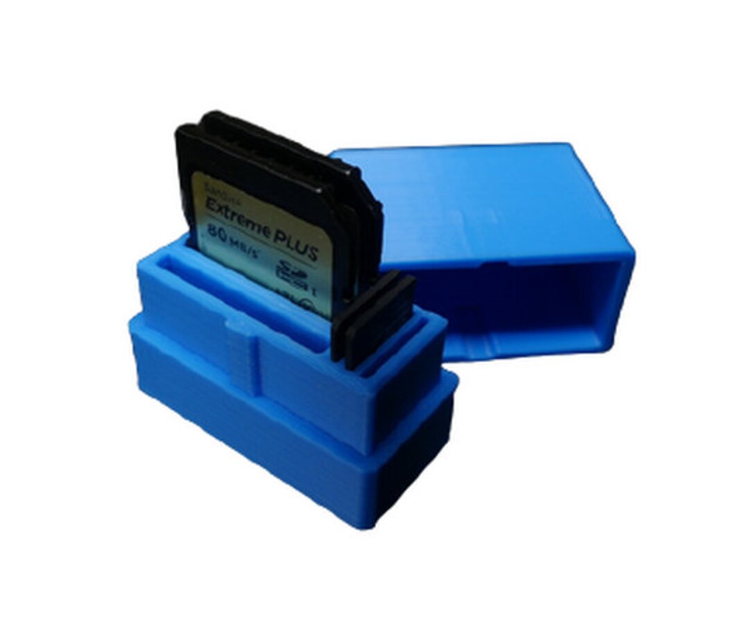 Storage Box for Micro SD / SD Card 2 Box Models Available - Etsy