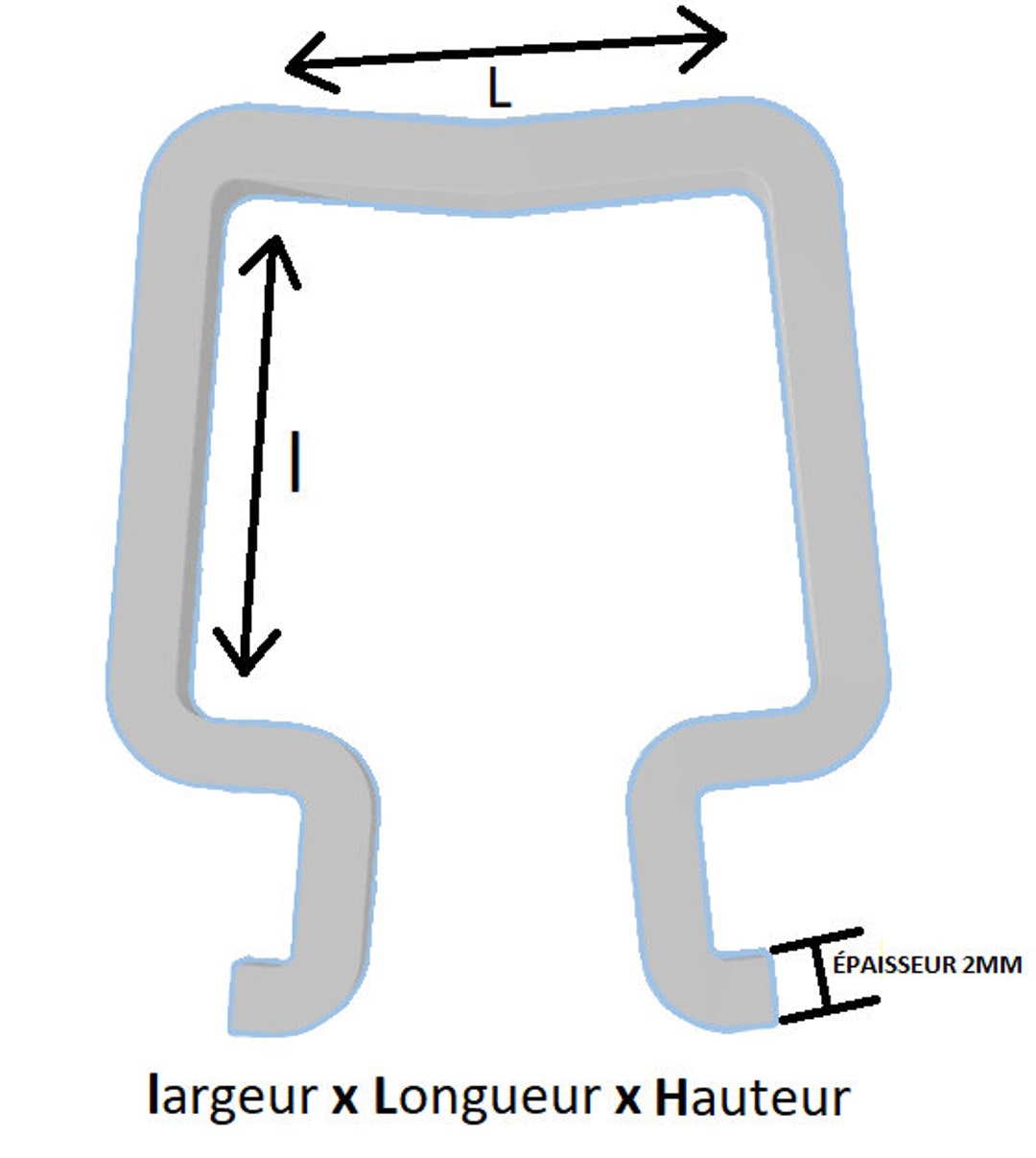 Aluminum Profile Cable Ties 40, Pack of 5 Quantity Simracing Custom ...