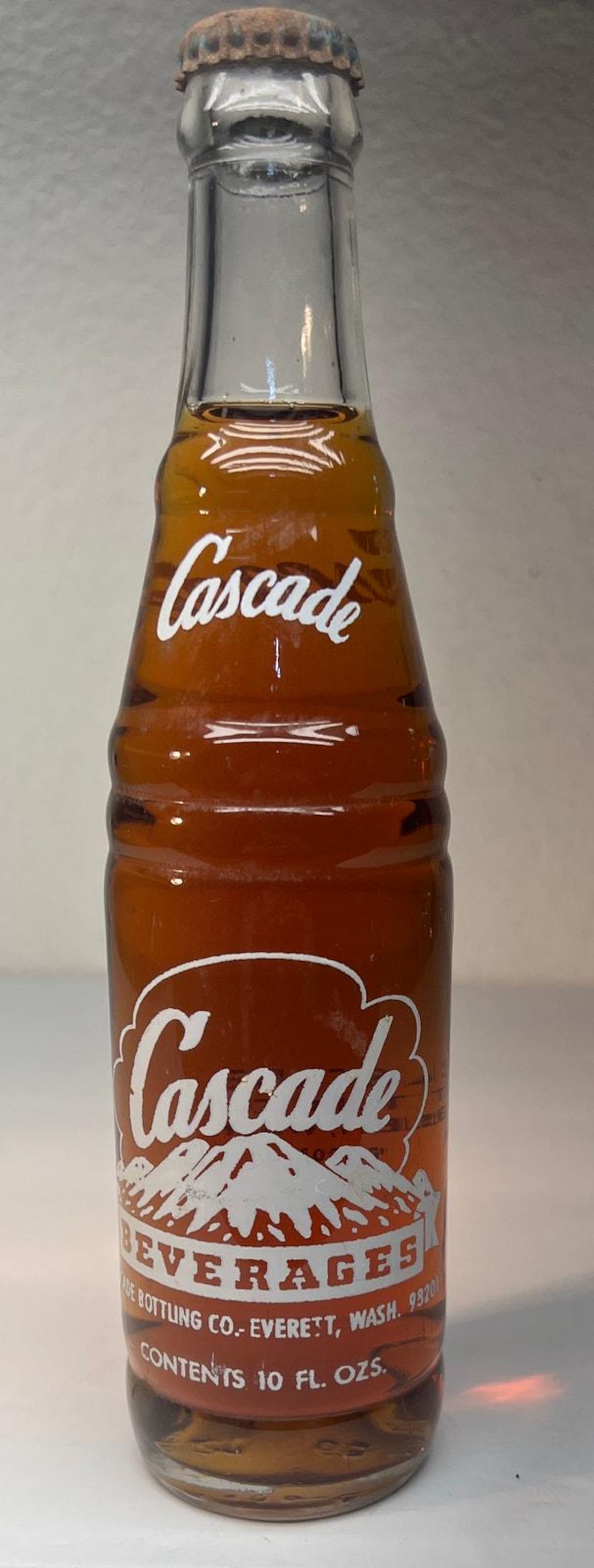 Vintage Cascade Bottling Co., Everett, Wash. Cream Soda Bottle From ...