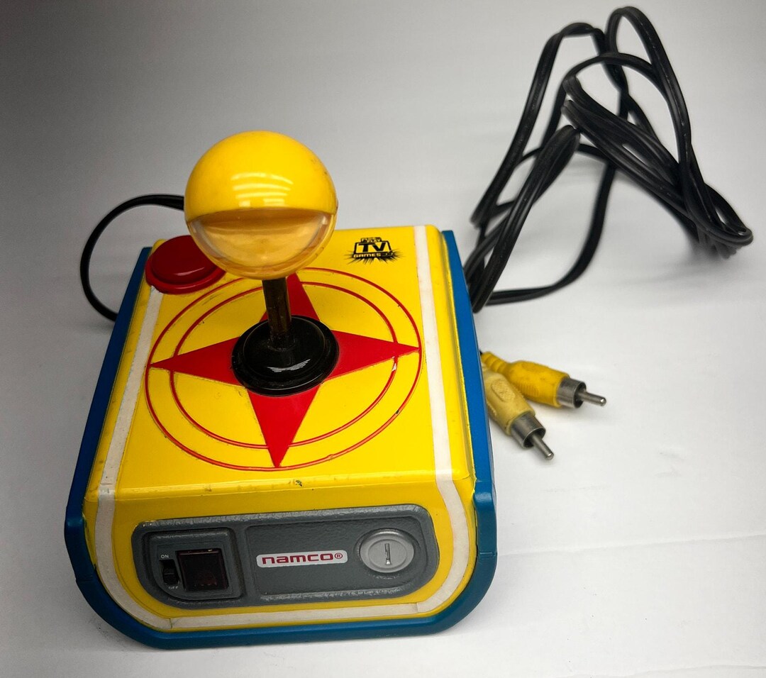 Pac-man Namco Plug & Play TV Video Game 2006 Joy Stick as Is. - Etsy
