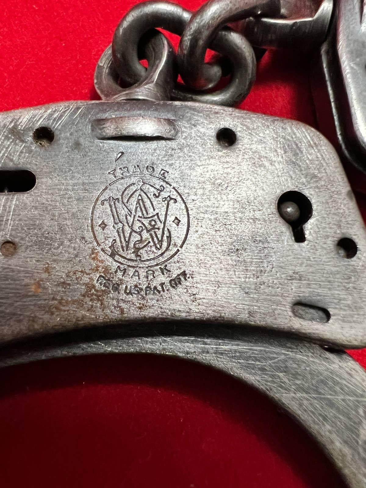 Vintage Smith and Wesson Handcuff Set With the Original Key. Made in ...