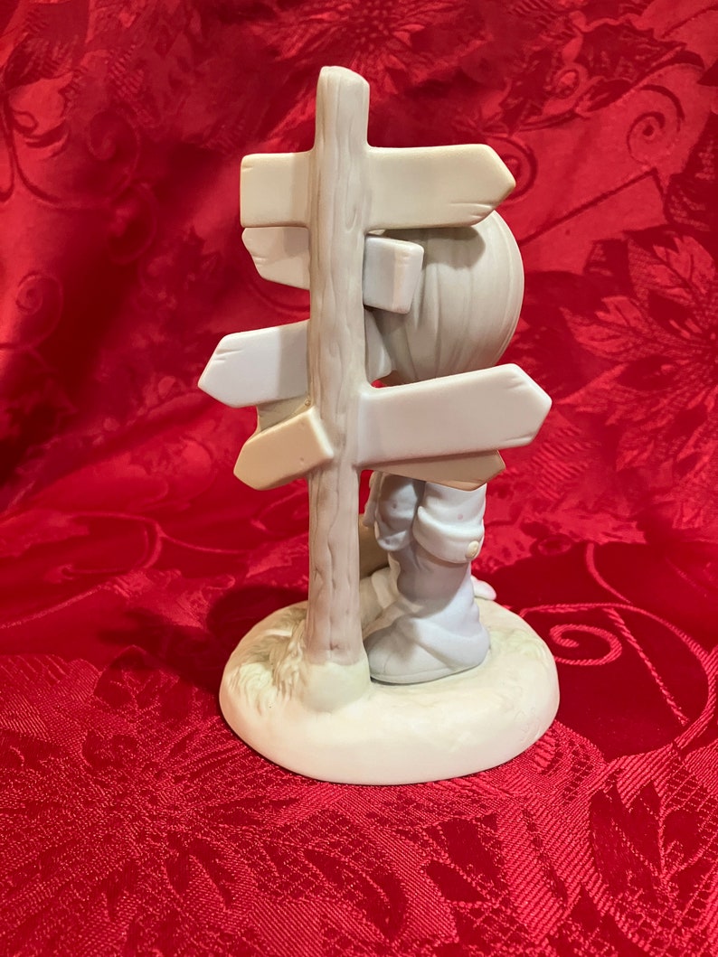 Precious Moments “jesus is the Only Way” – 520756 – 1989 - Signpost - Etsy