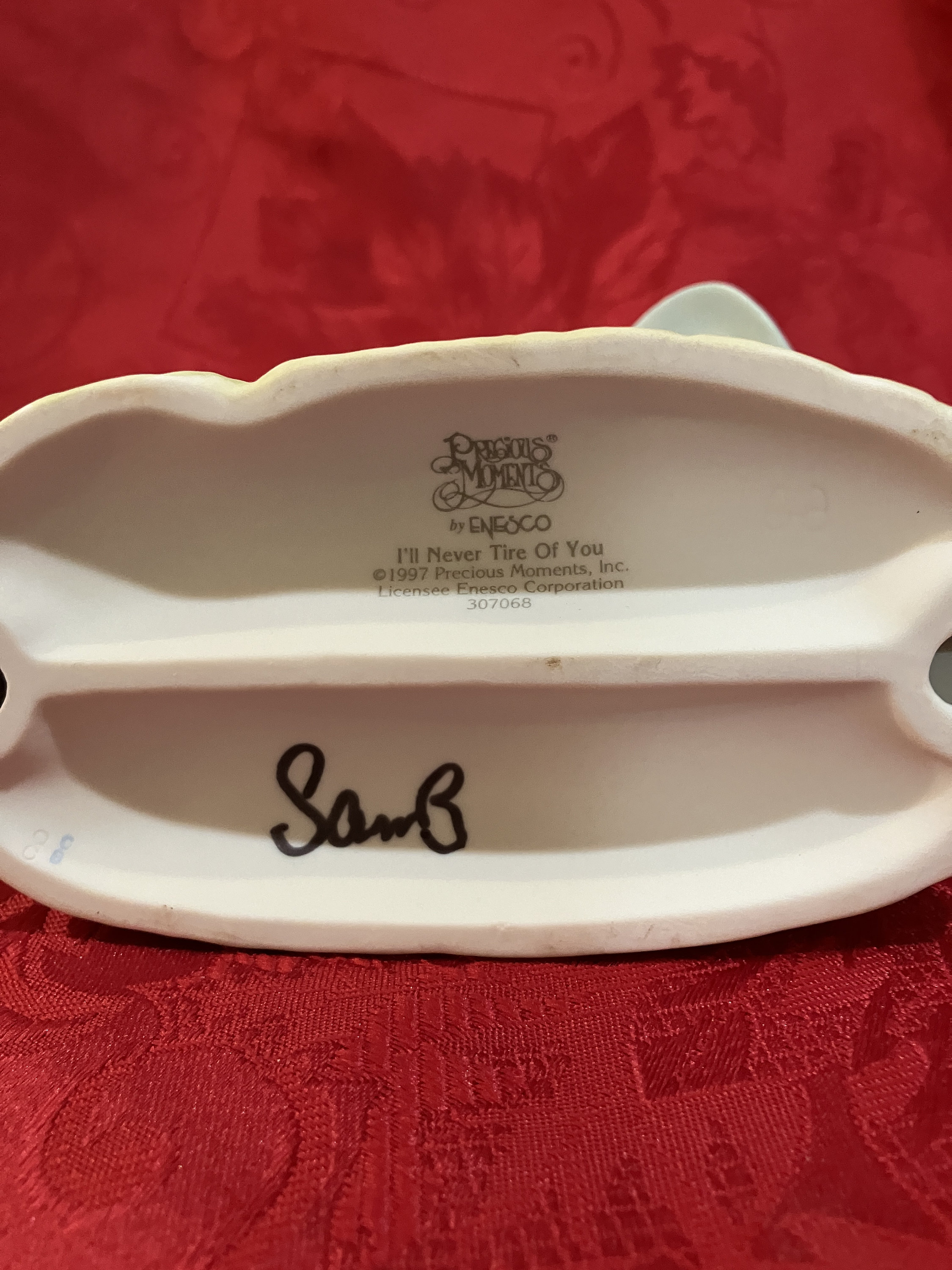 Precious Moments “i'll Never Tire of You” – 307068 – RARE – Sam Butcher ...