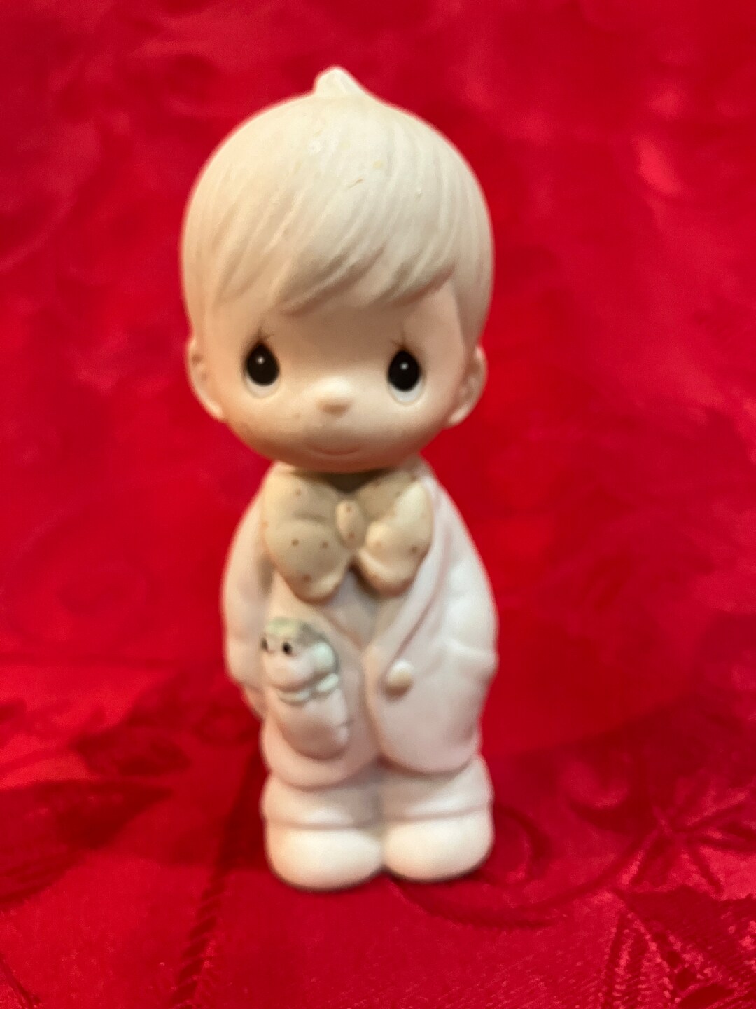 Precious Moments best Man Groomsman With Frog - Etsy