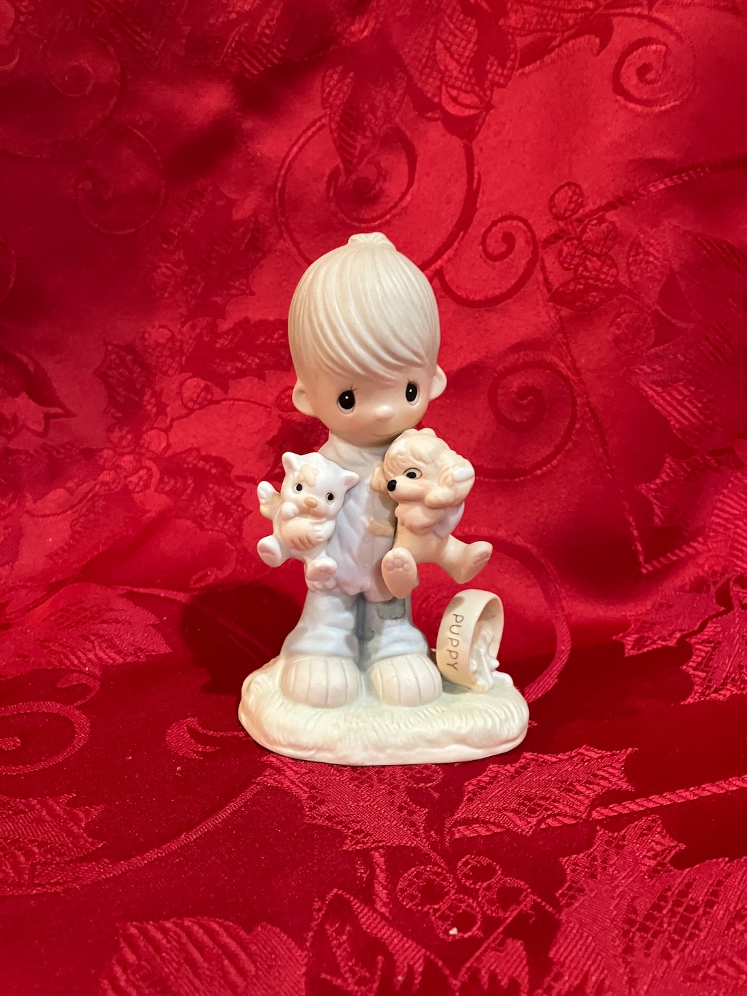 Precious Moments “blessed Are the Peacemakers” - E-3107 – 1984 - Boy ...