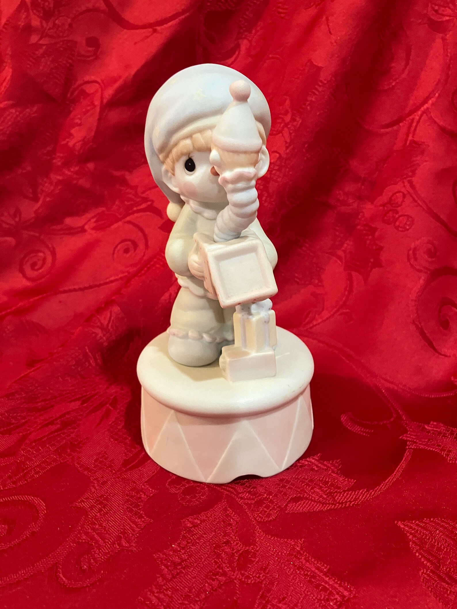 Precious Moments god Sent You Just in Time 015504 Musical Figurine - Etsy