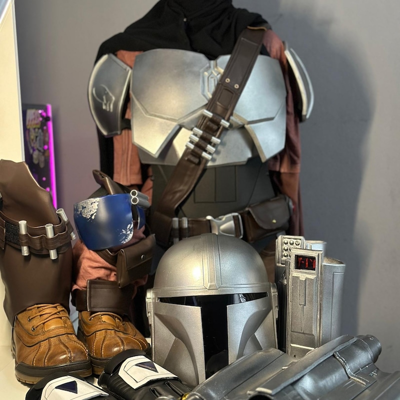 Mandolorian Armor Cosplay - Etsy